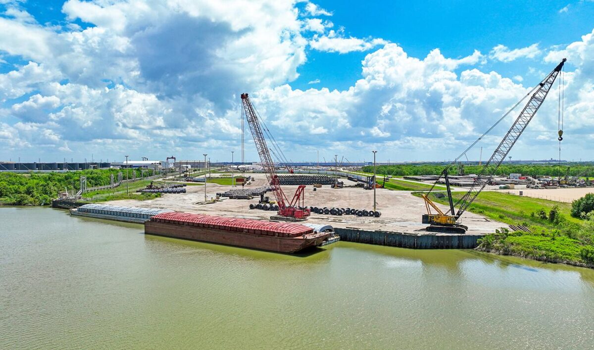 Barge / Ship Access | TGS Cedar Port